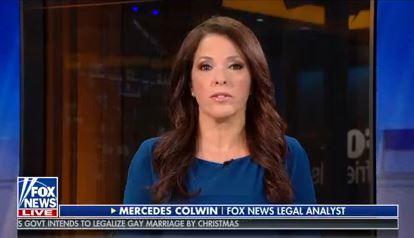 Fox Analyst Mercedes Colwin: ‘I Sincerely Apologize For the Confusion ...