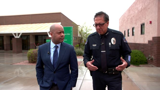 CBS’ Chief Justice and Homeland Security Correspondent Jeff Pegues ...